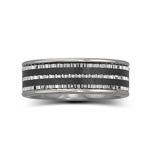 Click here for Mens 7.5mm Stainless Steel & Ceramic Band  9 prices