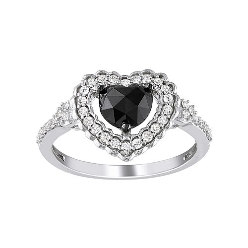 Click here for Midnight Black Diamond 1 CT.T.W. Color-Enhanced Bl... prices