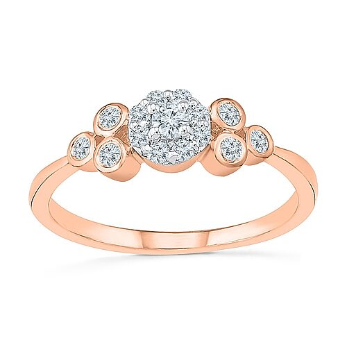 Click here for Promise My Love Womens 1/4 CT. T.W. Natural White... prices