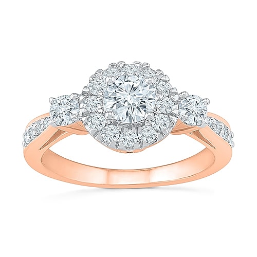Click here for Promise My Love Womens 1 CT. T.W. Natural White Di... prices