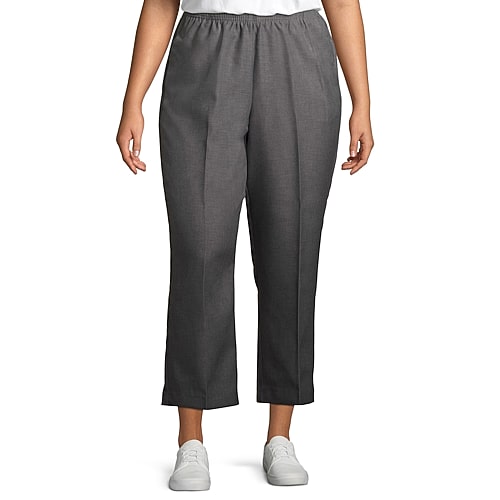 Click here for Alfred Dunner Classics Womens Plus Straight Pull-O... prices