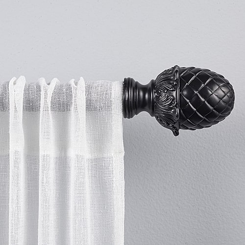 Click here for Exclusive Home Curtains Acorn 1 IN Adjustable Curt... prices