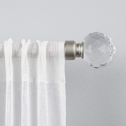Click here for Exclusive Home Curtains Crystal Ball 1 IN Adjustab... prices