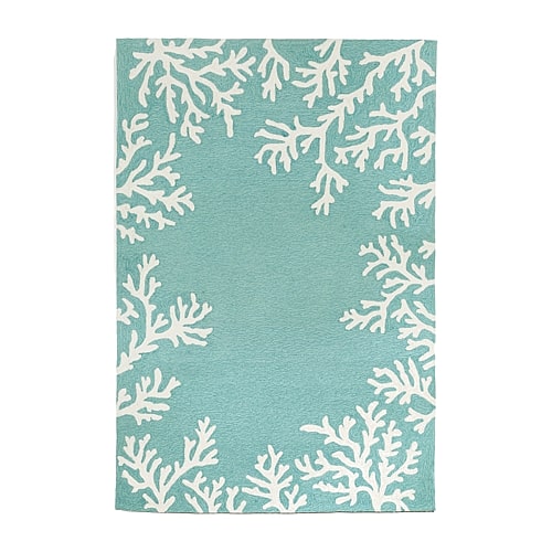 Click here for Liora Manne Capri Coral Border Hand Tufted Indoor/... prices