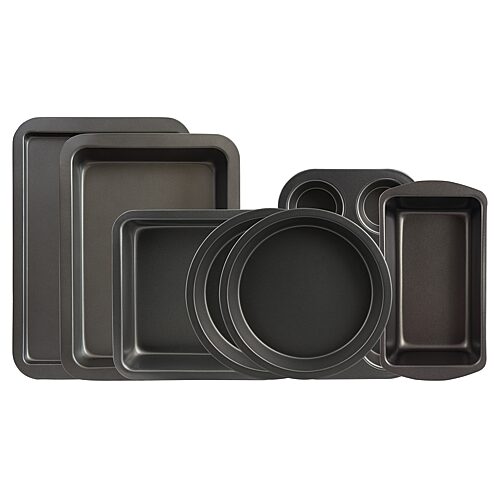 Click here for Range Kleen 7-pc Bakeware Set  One Size  Gray prices