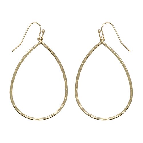 Click here for Mixit Womens Stainless Steel Drop Earrings  One Si... prices