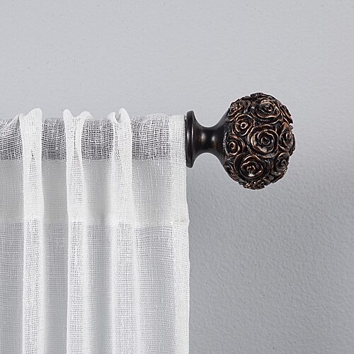 Click here for Exclusive Home Curtains Peony 1 IN Adjustable Curt... prices