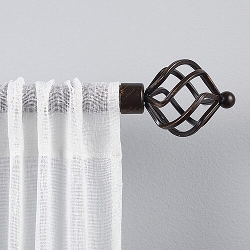 Click here for Exclusive Home Curtains Torch 1 IN Adjustable Curt... prices