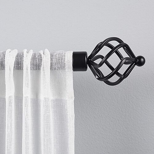 Click here for Exclusive Home Curtains Torch 1 IN Adjustable Curt... prices