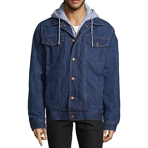 Click here for Victory Fleece Lined Mens Denim Hooded Midweight J... prices