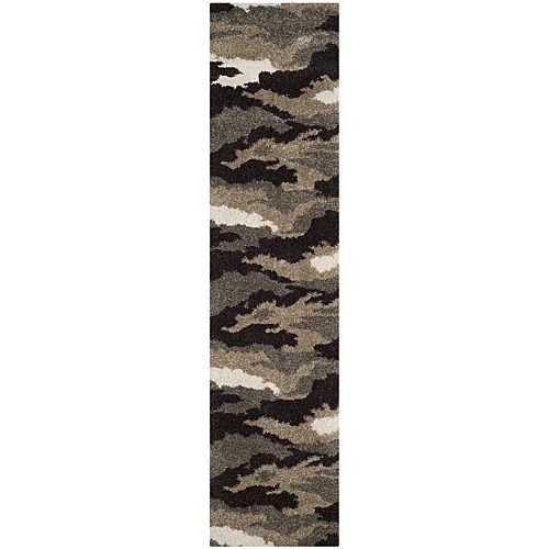 Click here for Safavieh Shag Collection Aleah Camouflage Runner R... prices