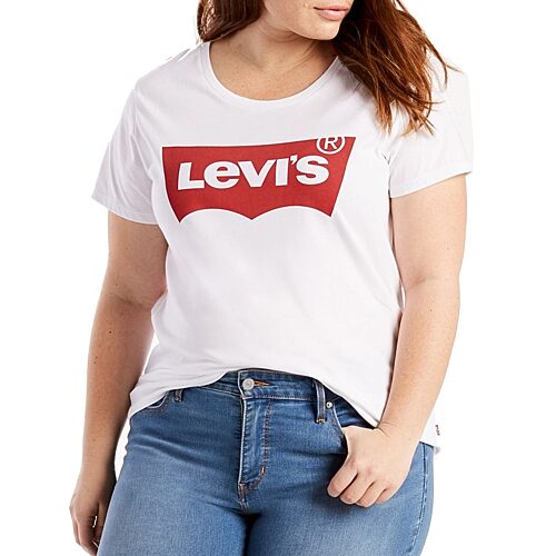 Click here for Levis Womens Plus Short Sleeve Perfect T-Shirt  2x... prices