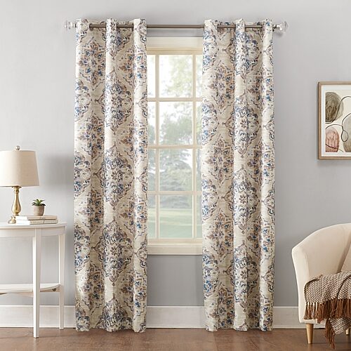 Click here for Regina Floral Watercolor Room Darkening Grommet Cu... prices