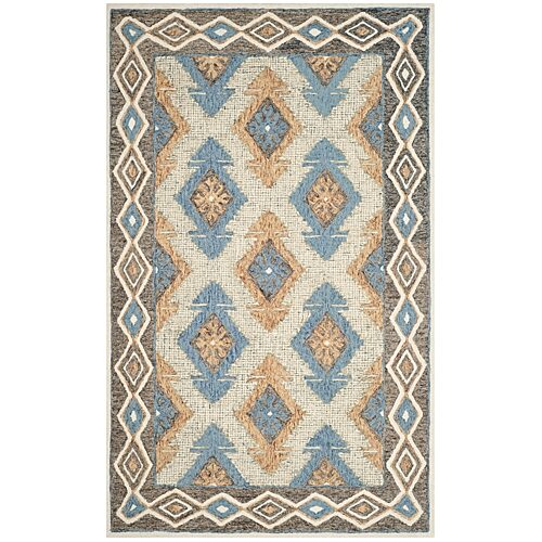 Click here for Safavieh Micro-Loop Collection Romeo Geometric Squ... prices
