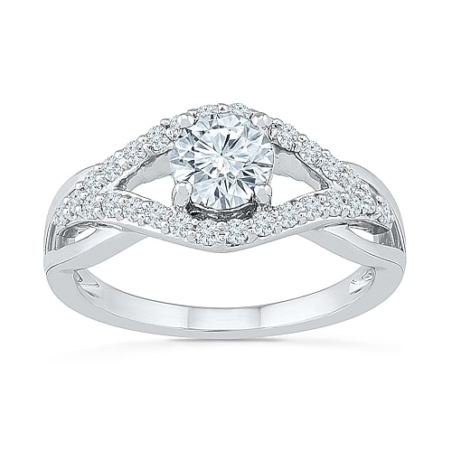 Click here for Womens Lab Created White Sapphire Sterling Silver... prices