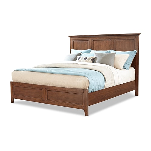 Click here for San Mateo Panel Bed  One Size  Brown prices