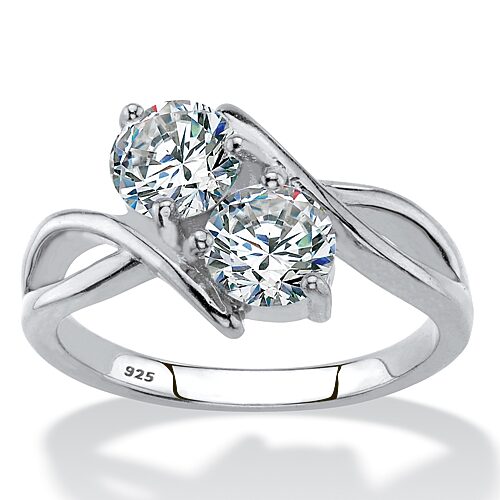 Click here for DiamonArt Womens 2 CT. T.W. White Cubic Zirconia S... prices