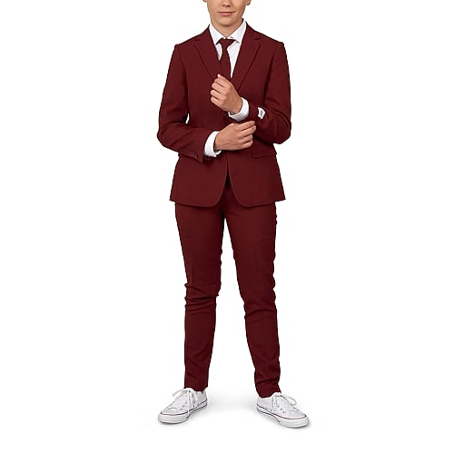 Click here for OppoSuits Big Boys Blazing Solid Color Suit  3-Pie... prices