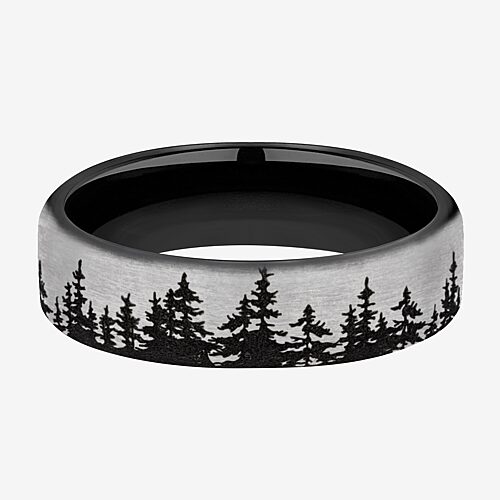 Click here for Mens 6.5MM Titanium Wedding Band  10 1/2 prices