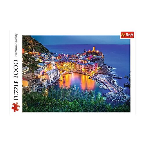 Click here for Trefl Red 2000 Piece Puzzle - Vernazza at dusk - M... prices