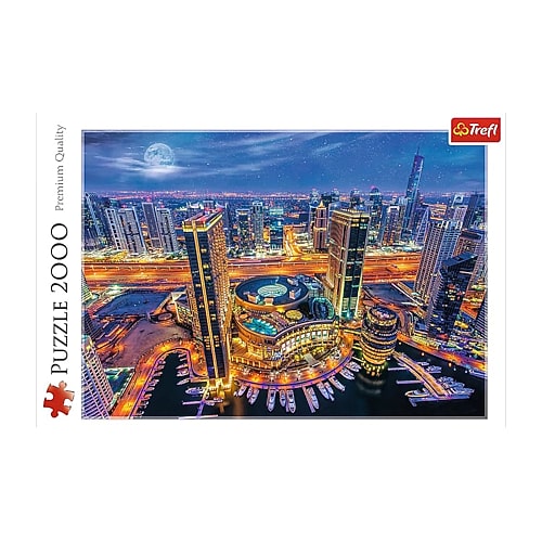 Click here for Trefl Red 2000 Piece Puzzle - Lights of Dubai - Mu... prices