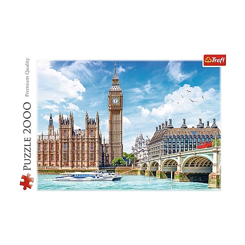 Click here for Trefl Red 2000 Piece Puzzle - Big Ben  London  Eng... prices