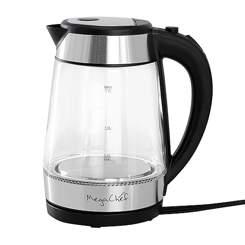 Click here for MegaChef 7-Cup Stainless Steel Electric Kettle  On... prices