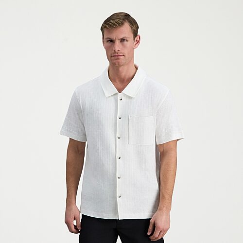 Click here for Haggar Knit Jacquard Mens Short Sleeve Regular Fit... prices