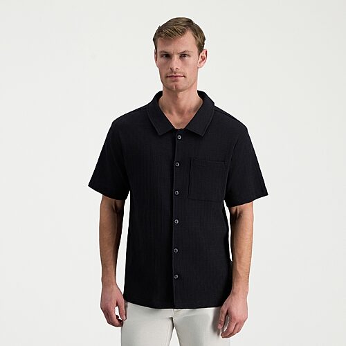 Click here for Haggar Knit Jacquard Mens Short Sleeve Regular Fit... prices