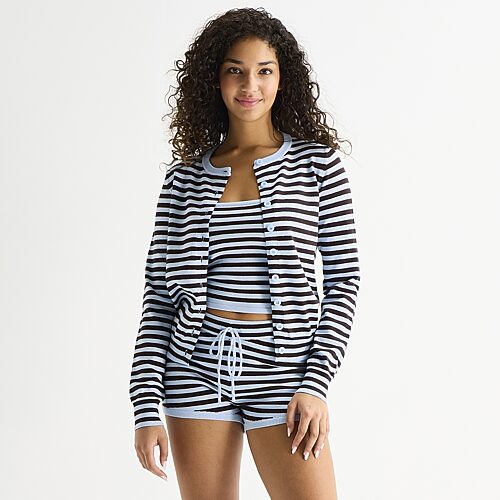 Click here for Forever 21 Womens Long Sleeve Button Juniors Strip... prices