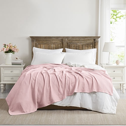 Click here for The Farmhouse By Rachel Ashwell Waffle Cotton Blan... prices