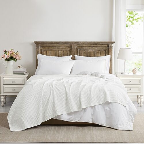 Click here for The Farmhouse by Rachel Ashwell Cotton Waffle Blan... prices