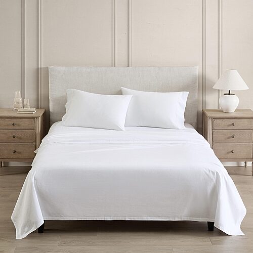 Click here for Martha Stewart Lilly Pond Leaf Sheet Set  One Size... prices