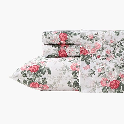 Click here for Closeout! Laura Ashley 300 Thread Count Cotton Sat... prices