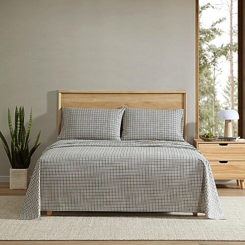 Click here for Eddie Bauer Griffin Plaid Sheet Set  One Size  Bei... prices