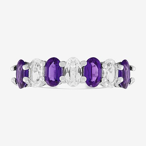 Click here for Limited Quantities! Womens 2MM Genuine Purple Amet... prices