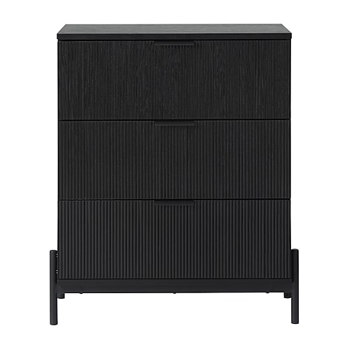 Click here for Walker Edison 3-Drawer Chest  One Size  Black prices