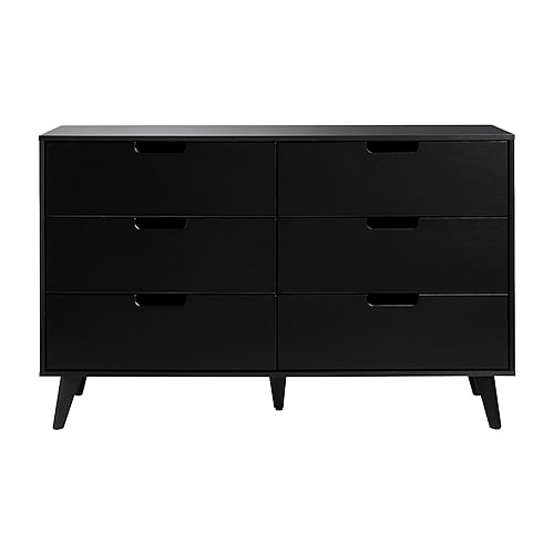 Click here for Walker Edison 6-Drawer Dresser  One Size  Black prices