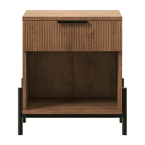 Click here for Walker Edison 1-Drawer Nightstand  One Size  Brown prices