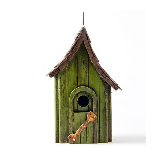 Click here for Glitzhome 11.75in Distressed Wooden Bird House  On... prices