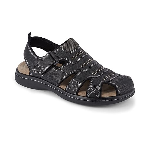 Click here for Dockers Mens Searose Strap Sandals  9 Wide  Black prices