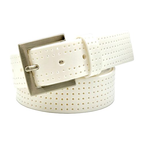 Click here for PGA TOUR Silicone Mens Belt  S (30-32)  White prices