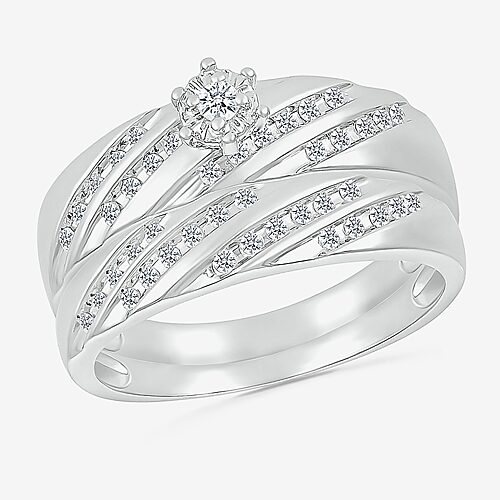 Click here for 6.7mm Unisex Adult 1/2 CT. T.W. Natural White Diam... prices
