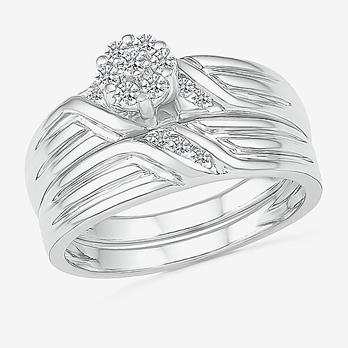 Click here for 4.00mm Unisex Adult 1/3 CT. T.W. Natural White Dia... prices