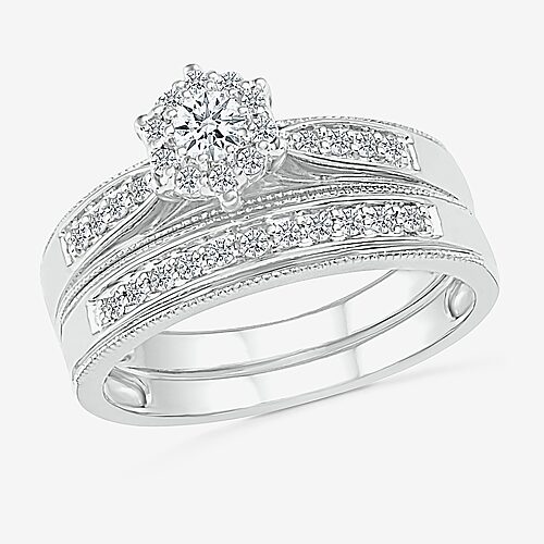 Click here for 6.00mm Unisex Adult 1/2 CT. T.W. Natural White Dia... prices