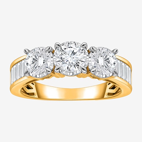 Click here for Love Lives Forever (I / I1) Womens 2 CT. T.W. Lab... prices