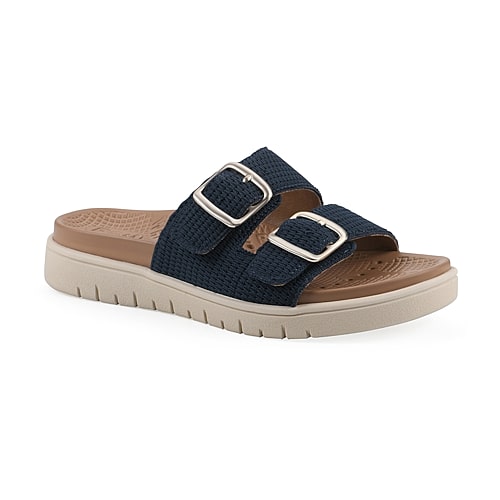 Click here for White Mountain Womens Nanny Slide Sandals  9 Mediu... prices