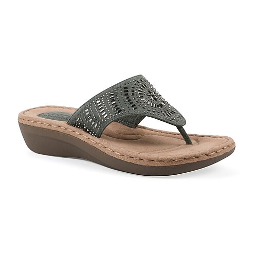 Click here for Cliffs by White Mountain Womens Cienna Slide Sanda... prices