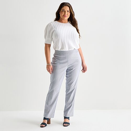 Click here for Liz Claiborne Lisa Womens Straight Pull-On Pant  3... prices