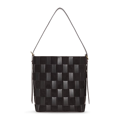 Click here for a.n.a Cynthia Woven Bucket Bag  One Size  Black prices